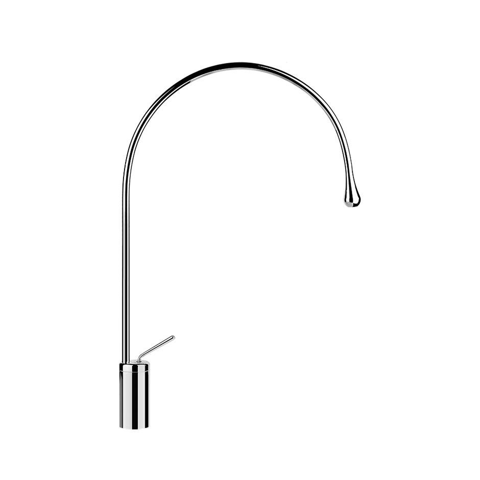 GOCCIA Miscelatore Lavabo medio bocca lunga senza scarico con ...